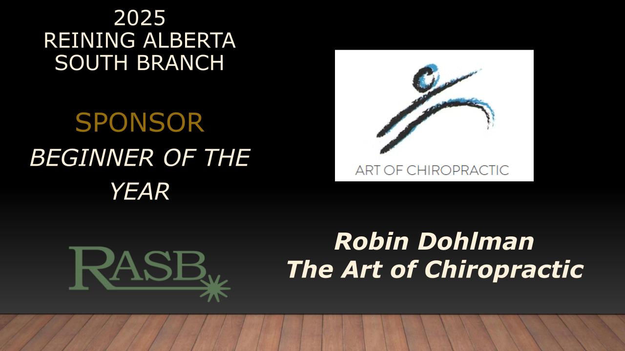 2025 – RASB Sponsor Poster – The Art of Chiropractic – Reining Alberta